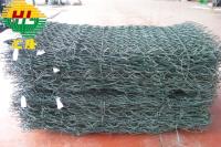 China Galfan Wire Stone Cages Hot Dipped Galvanized Retaining Wall for sale