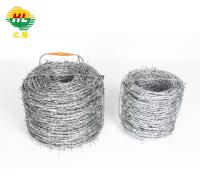 China 2mm*2mm Thickness Galvanized Steel Barbed Wire Protective Use for sale