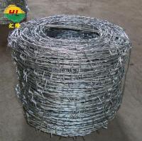 China Zinc Plated Galvanized Barbed Wire Fencing 25kg For Protection for sale