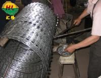 China Hot Dipped Galvanized Security Razor Barbed Wire Fencing For Prison for sale