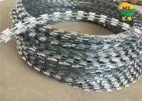 China BTO-16 Conertina Razor Wire Galvanized Security For Defense Temporary Security Installations for sale