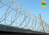 China BTO-16 Conertina Razor Wire Galvanized Security For Defense Temporary Security Installations for sale