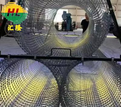 China Heavy-Duty BTO-18 Concertina Razor Wire Fence for  Defense and Emergency Situations for sale