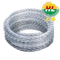 China CBT-60 CBT-65 Concertina Razor Wire 300mm 450mm 500mm 700mm 900mm for sale