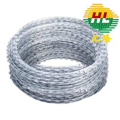 China CBT-60 CBT-65 Concertina Razor Wire 300mm 450mm 500mm 700mm 900mm for sale