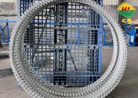 China High Quality Concertina Razor Wire Durable Sharp Blades For Ultimate Security for sale