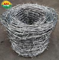 China Hot Dipped Galvanised Barbed Wire For Security Defence for sale