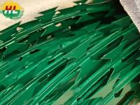 China PVC Covered Anticorrosive Razor Barbed Wire 2.8mm for sale