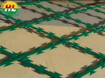 China PVC Multi Purpose Aesthetic Razor Barbed Wire Fence for sale