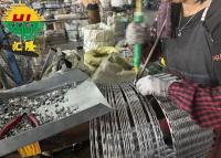 China Anti Theft Nestor Rolling Cage Razor Blade Wire Galvanized for sale