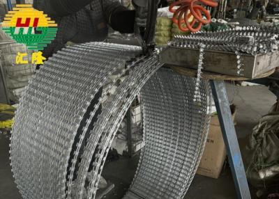 China 2.5mm Barbed Concertina Wire BTO-10 BTO-18 BTO-16 BTO-22 BTO-30 CBT-60 CBT-65 for sale