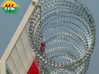 China Durable Linear Razor Barbed Wire For Protection for sale