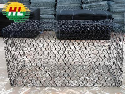 China 100x120mm Opening High Strength Galvanised Gabions For Dams 3.4mm Selvedge Wire Diameter for sale