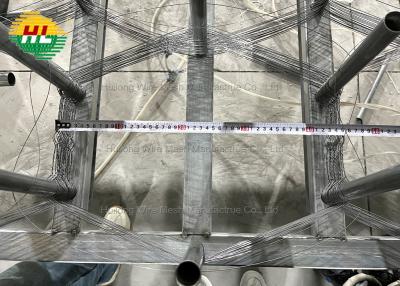 China Tactical Metal Obstruction Nets For Various Terrains Vehicle Barrier Mesh Fortification Net for sale