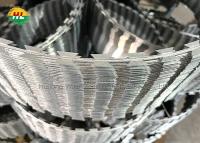 China Egoza Hot Dipped Galvanized Steel Commercial Sturdy Fence Steel Iron Wire Concertina Barbed Razor Wire for sale
