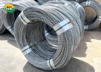 China In Stock  Egoza Hot Dipped Galvanized Steel Concertina Razor Barbed Wire For Protecting for sale