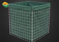 China Gabions Defensive Barrier  Range Hesco Wall Bastion Box  Firing Range Fence Geotextile Sand Container Galvanized Sand Barrier for sale