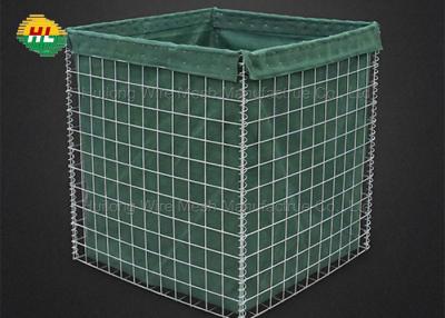 China Gabions Defensive Barrier  Range Hesco Wall Bastion Box  Firing Range Fence Geotextile Sand Container Galvanized Sand Barrier for sale