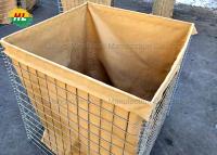 China Protective Hesco Gabions Defensive Barrier Bastions Heavy Duty Barrier Bunkers Galvanized Explosion Proof Sand Walls For Flood Control Areas for sale