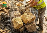 China Jaula Gaviones Hexagonal Galvanizado 2x1x1m Gran Stock Disponible Obra Civil Ingenieria Proteccion Rios Envio Inmediato for sale