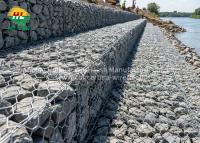 China Malla de gaviones galvanizada hexagonal en stock para proyectos ingeniería muro contención taludes triple torsión 2x1x1m for sale