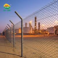 China Heavy Duty Anti Drone Protection Fence 10m To 35m Height Options Galvanized Steel Security Barrier For Industrial Assets for sale