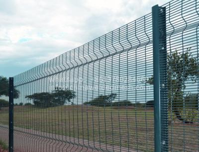 China Airport Security 358 Anti Climb Fence anti corrosive Low carbon steel wire for sale