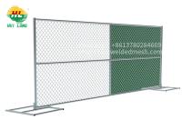 China 6x12 Portable Chain Link Temporary Fencing Panels Galvanized Iron ISO approval for sale