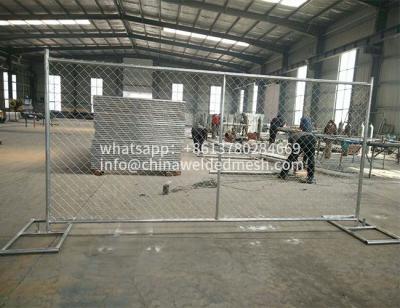 China 2.4x2.1m Australia HDG Temporary Fence Panel ASTM A392 06 Standards for sale