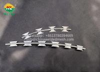 China BTO CBT Blade Barbed Wire Anti Rust 10 meter With High Perimeter Security for sale