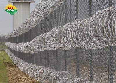 China CBT-65 450mm Concertina Barbed Wire High Corrosion Resistance Cbt 65 Razor Wire for sale