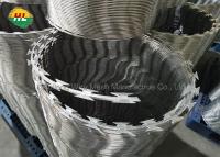 China 450mm Diameter Concertina Razor Wire Fence 8-10m Length for sale