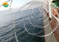 China Heavy Duty Concertina Razor Barbed Wire - 33 Loops - 15.2 Meters Long - Silver for sale