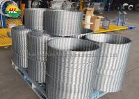 China HUILONG 18 inches Razor Wire Coil , 50Ft Clipped Concertina Wire for sale