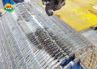 China Hot Galvanized Barbed Wire Tape 300 500 700 900mm coil diameter for sale