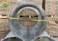 China Heavy Zinc Coating Concertina Barbed Wire 73cm for Security fencing for sale