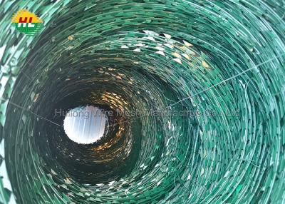 China Heavy Zinc Coating Concertina Barbed Wire 73cm for Security fencing for sale