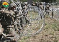 China Anti Climb Bto22 Barbed Wire Concertina Coil 500mm Clipped Concertina Wire for sale