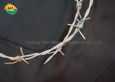 China Spacing 4'' Compound Wall Barbed Wire anti rust For Protection for sale