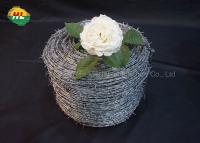 China 4/15 Hot Dipped Galvanized Razor Barbed Wire 100 Metres rust resistance for sale