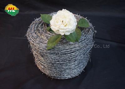 China 4/15 Hot Dipped Galvanized Razor Barbed Wire 100 Metres rust resistance for sale
