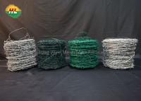 China 2.5mm Galvanized Barbed Wire , High Tensile Steel Razor Wire 200m for sale