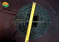 China 16.5x17 Gauge Hot Dipped Galvanized Barbed Wire Anti Climb Blade Barbed Wire for sale