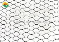 China Green PVC Coated Hexagonal Poultry Netting 36 inches 150 feet for sale