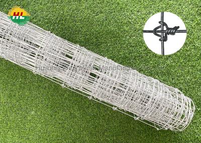 China 100m Heavy Zinc Coating Knotted Wire Mesh For Goat Horse Fencing for sale