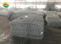 China Galvanized Stones Filled Gabion Box Wire Mesh For Prevent Flooding for sale
