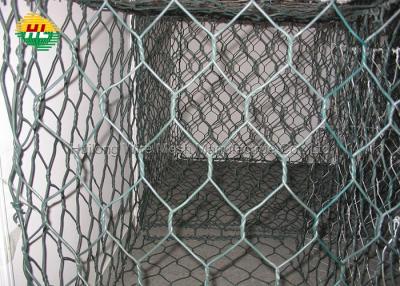 China 1x1x1m Gabion Box Wire Mesh , ASTM A975 Gabion Stone Baskets for sale