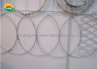 China HUILONG Heavy Galvanized Razor Wire Fencing BTO 22 Flat Loop for sale