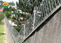 China Anti Climbing Concertina Coil Fencing Galvanized Finish For Wall Top Defending for sale