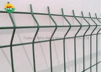 China Powder Coated Welded Mesh Fence Curved 3D V Bend For Garden for sale